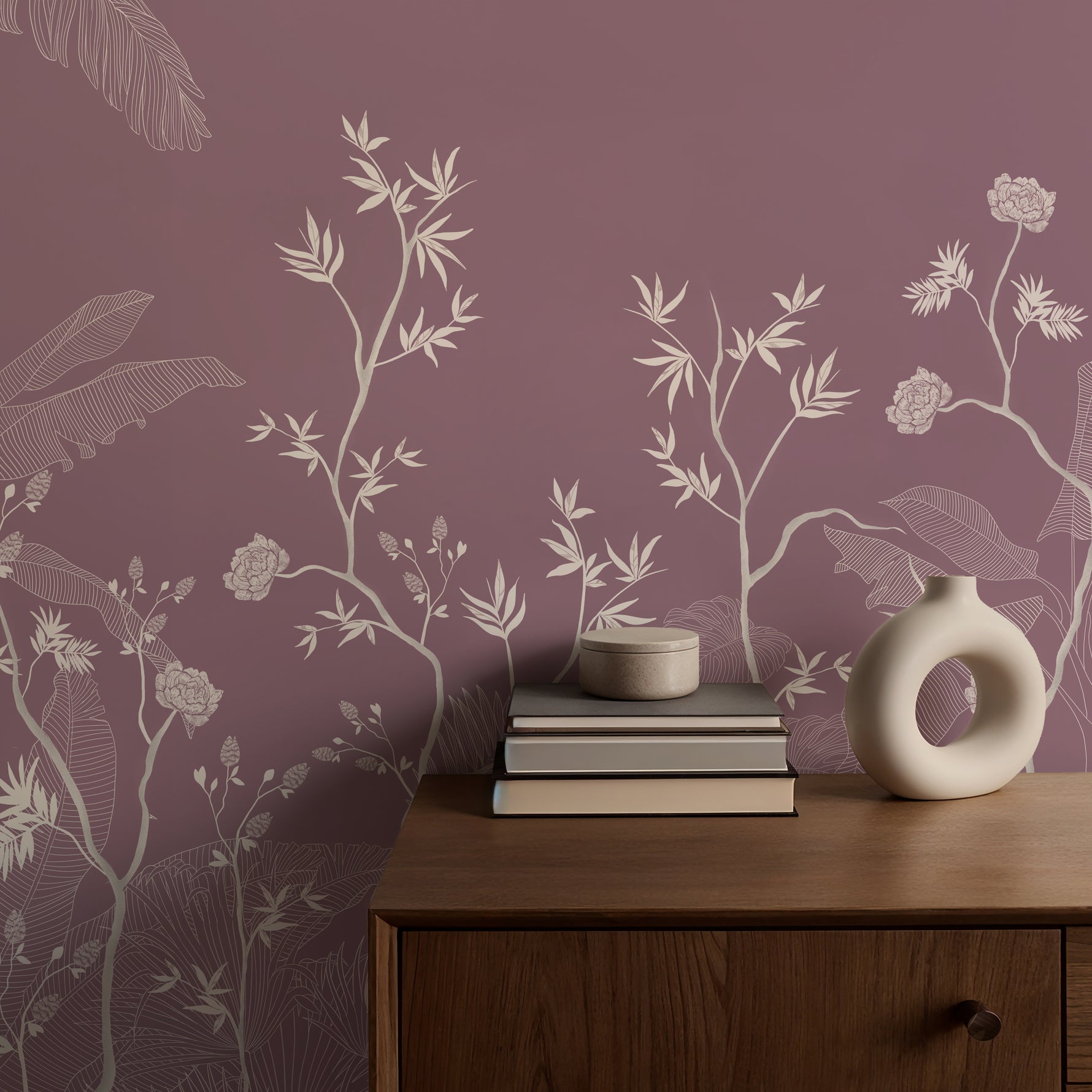Rustic Beauty Floral Wallpaper – House Of Ikari